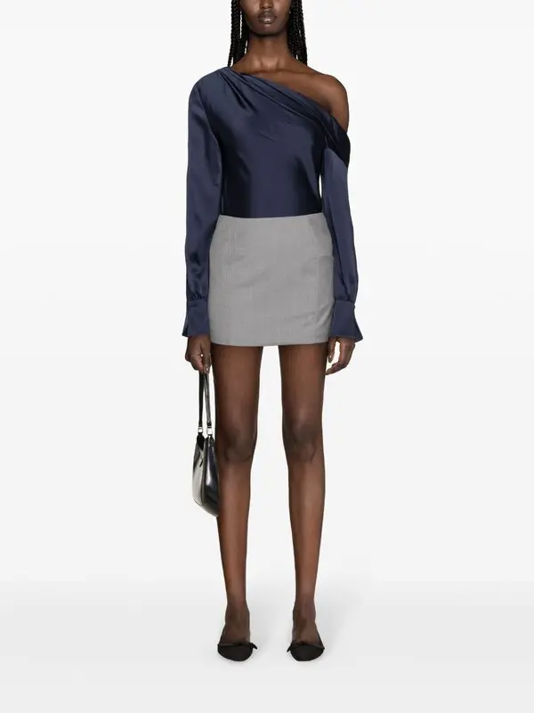 Simkhai Alice Asymmetric Blouse - Blue
