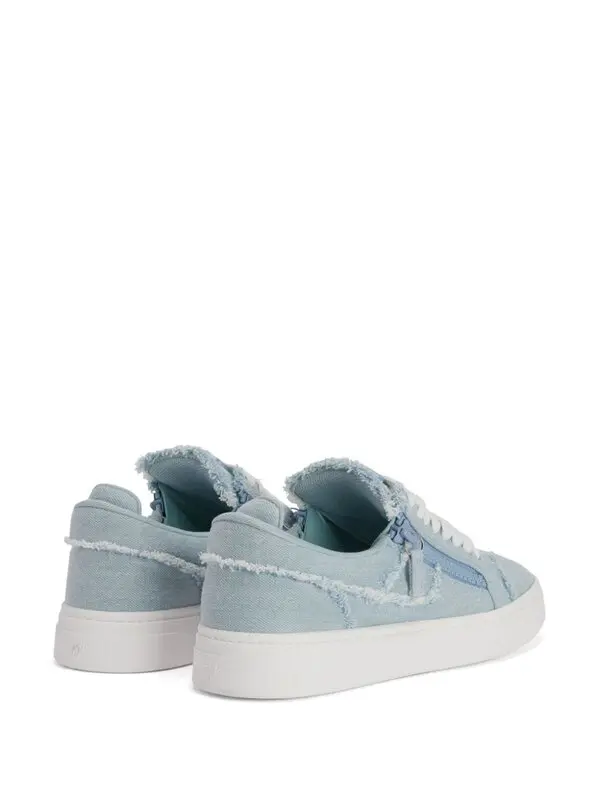 GIUSEPPE ZANOTTI Leather Low-top Sneakers