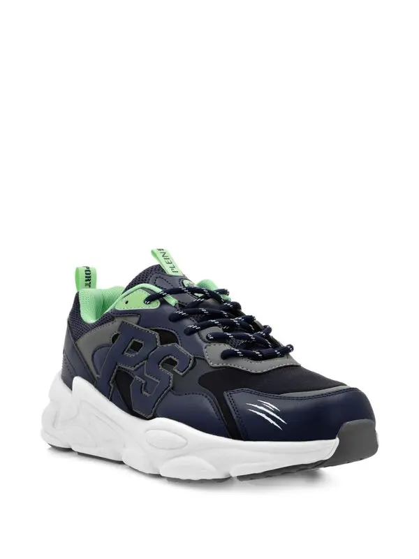 PLEIN SPORT Lo-top Logo Sneakers - Grey