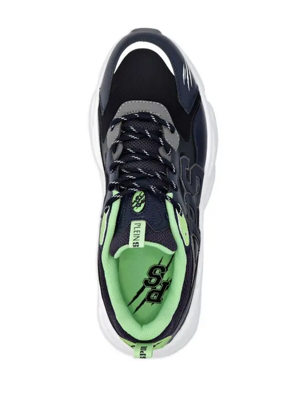 PLEIN SPORT Lo-top Logo Sneakers - Grey