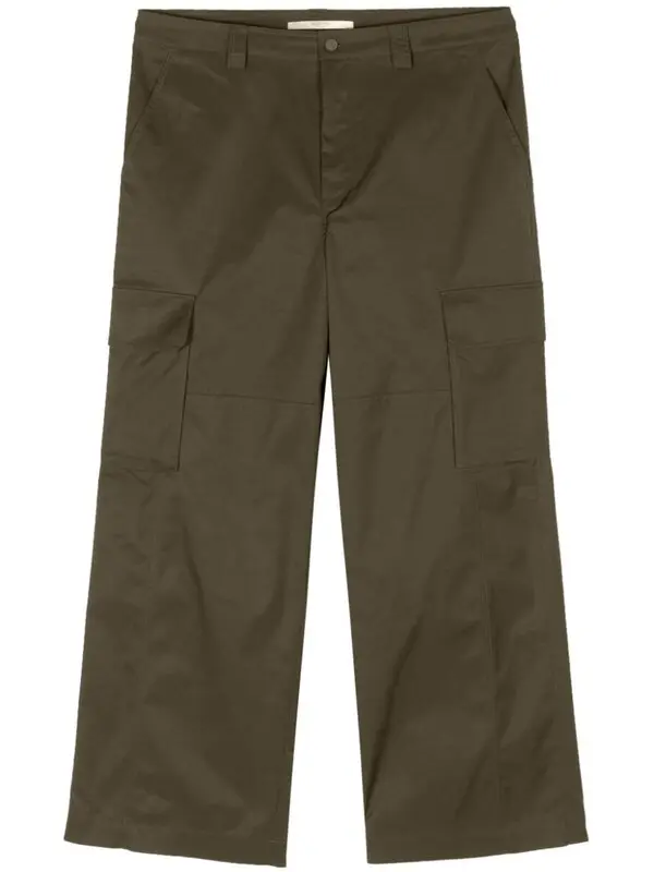 Valentino Garavani Straight-leg Cargo Trousers - Green