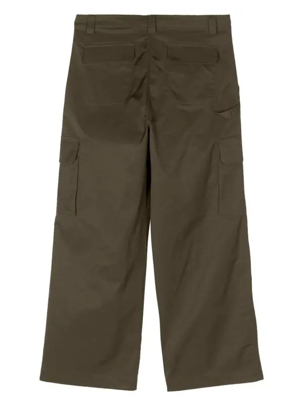 Valentino Garavani Straight-leg Cargo Trousers - Green