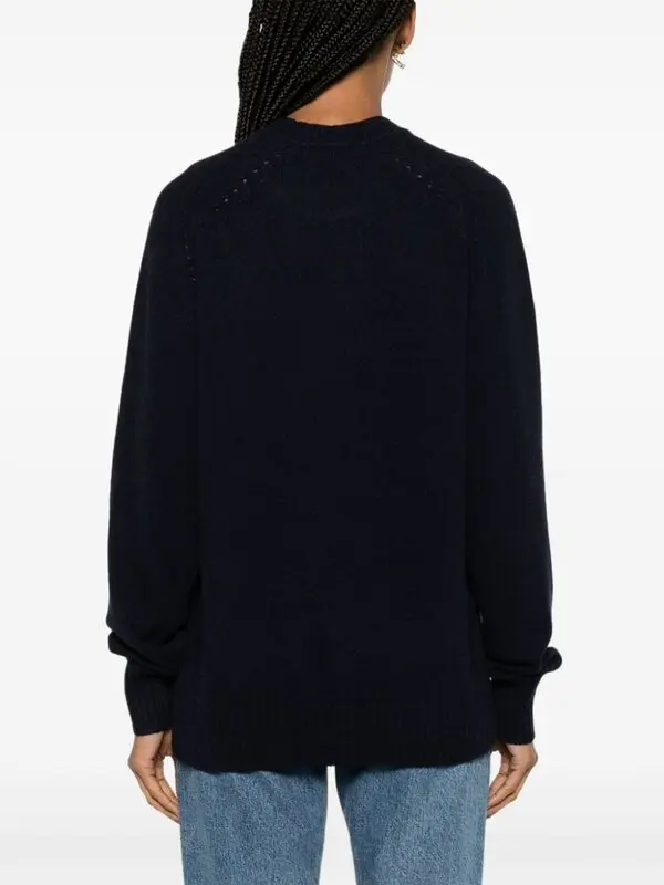 Chloé Marcie Plaque Cashmere Blend Jumper