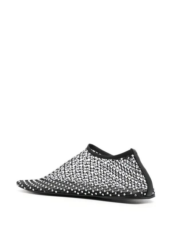 Christopher Esber Minette Ballerina Flats - Black