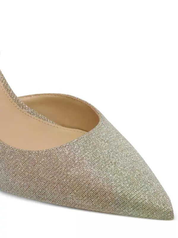Michael Kors Alina Flex Lurex Pumps - Gold