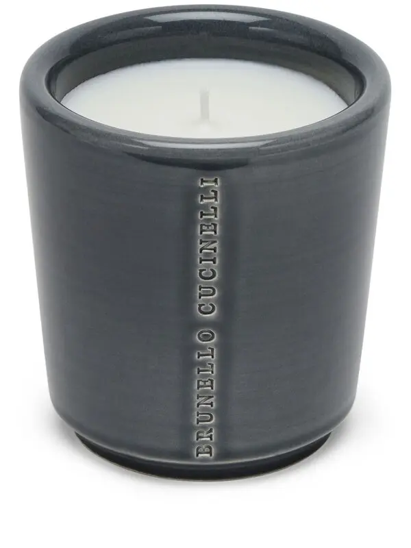 Brunello Cucinelli Scented Wax Candle - Grey