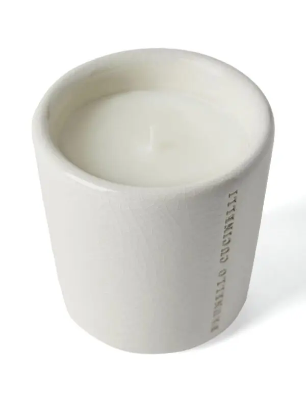 Brunello Cucinelli Logo-embossed Wax Candle