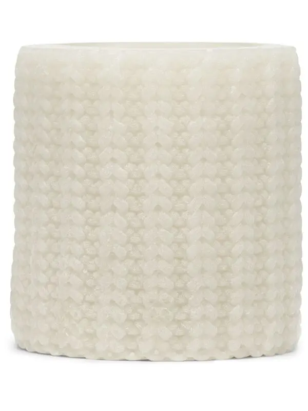 Brunello Cucinelli Knit-texture Lantern Candle - Neutrals