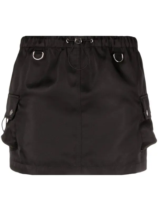 Coperni Drawstring Cargo Miniskirt