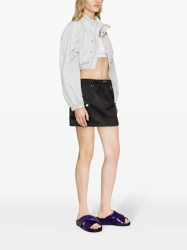 Coperni Drawstring Cargo Miniskirt