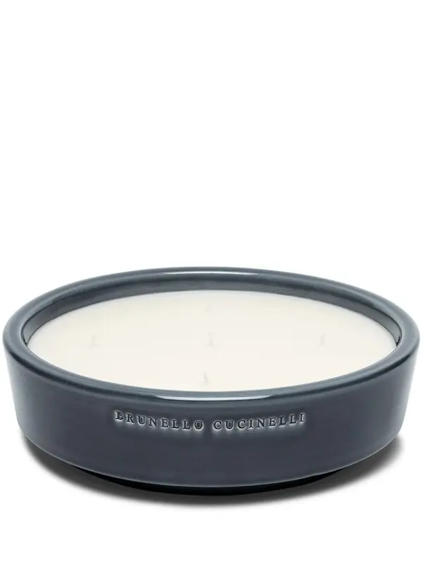 Brunello Cucinelli Extra-large Scented Candle - Grey