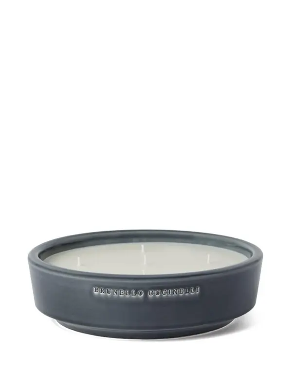 Brunello Cucinelli Extra-large Scented Candle - Grey