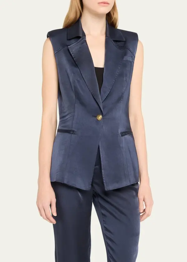 Ramy Brook Angie Suiting Vest