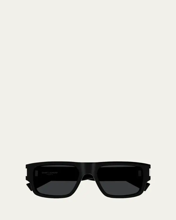 Saint Laurent Sl 659 Rectangle Sunglasses - Black