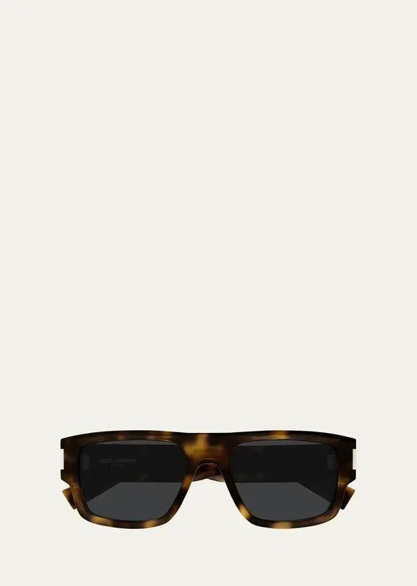 Saint Laurent Sl 659 Rectangle Sunglasses - Black