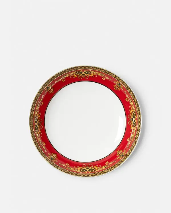 Versace Medusa Red Deep Plate 21,5 Cm - Print