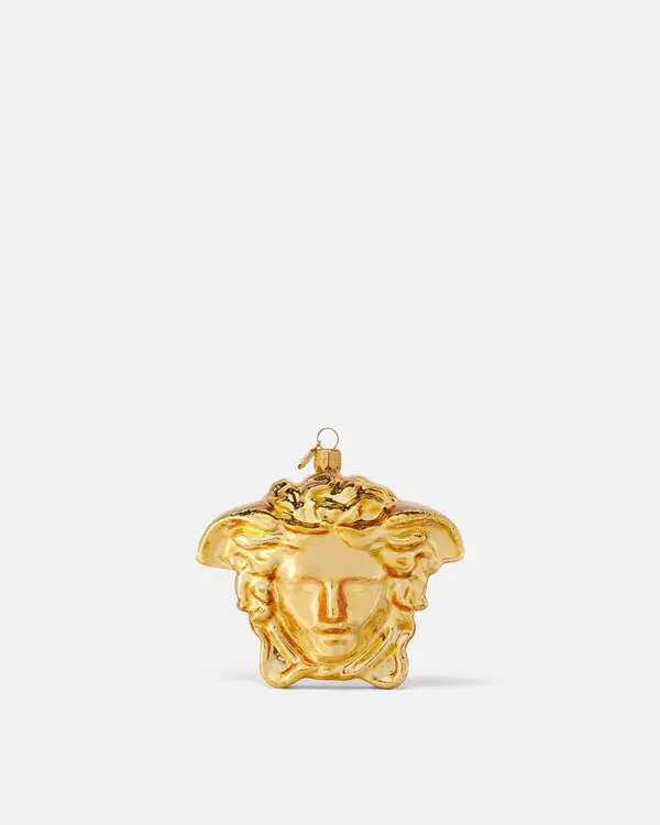 Versace La Medusa Holiday Ornament - Gold