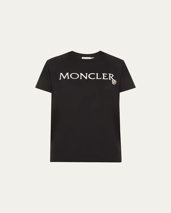 Moncler Embroidered Logo T-shirt