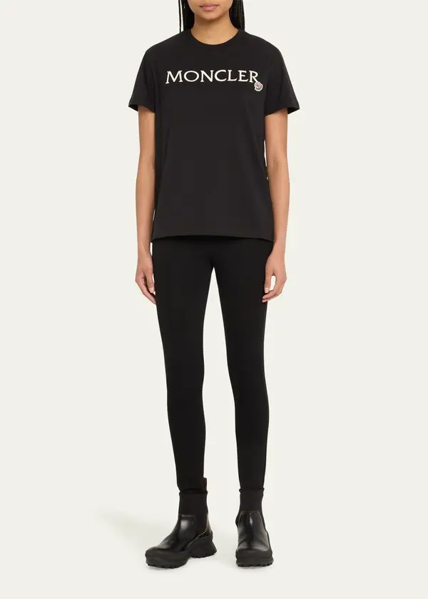 Moncler Embroidered Logo T-shirt