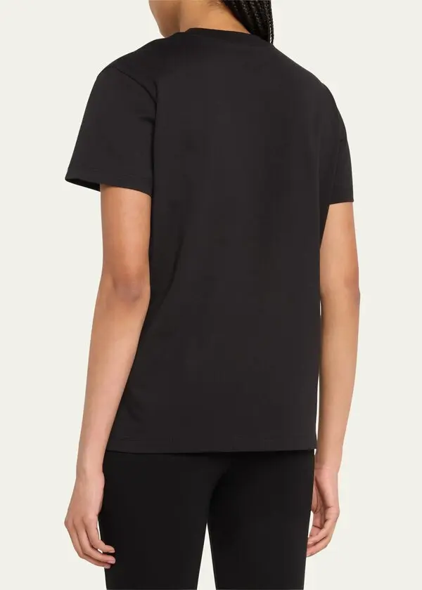Moncler Embroidered Logo T-shirt