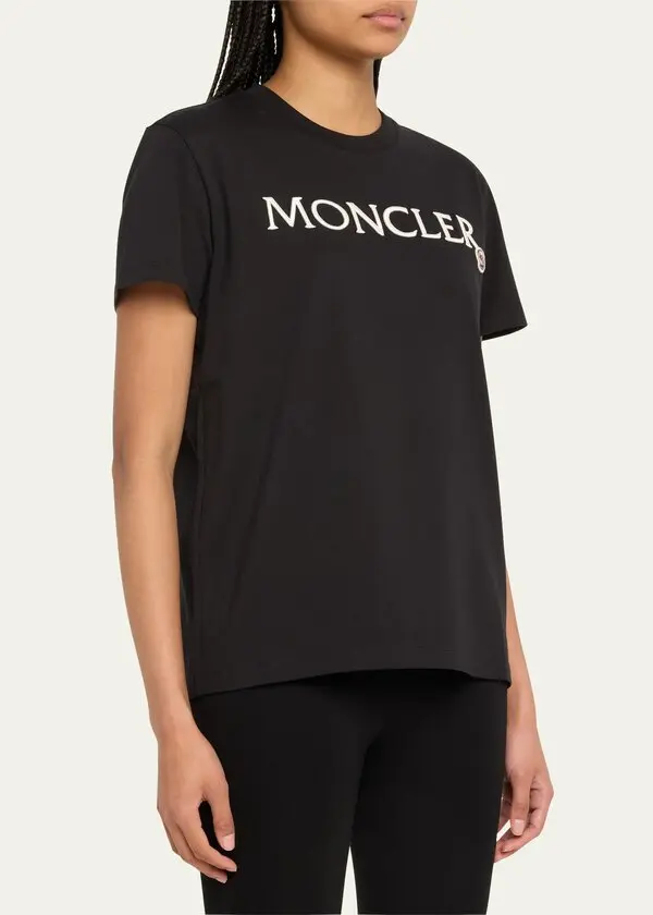 Moncler Embroidered Logo T-shirt
