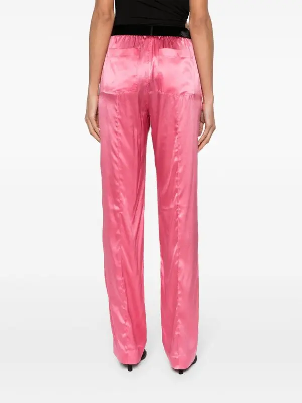 TOM FORD Straight-leg Silk Trousers