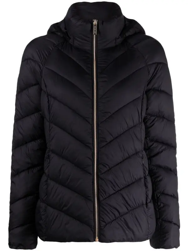 Michael Kors Chevron-quilted Puffer Jacket