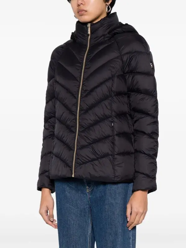 Michael Kors Chevron-quilted Puffer Jacket