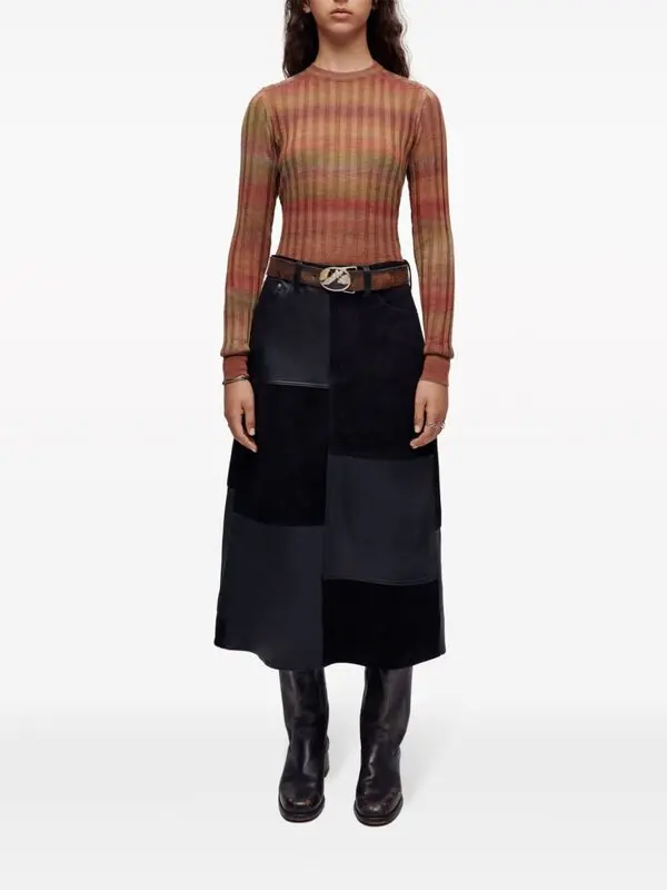 RE/DONE Ribbed-knit Wool Jumper