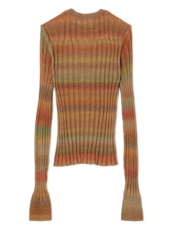 RE/DONE Ribbed-knit Wool Jumper
