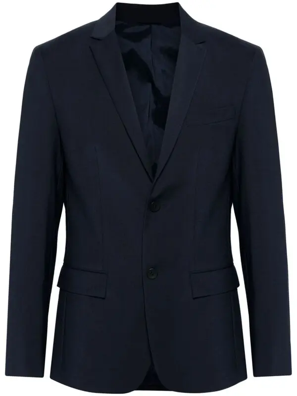 Calvin Klein Twill-weave Single-breasted Blazer