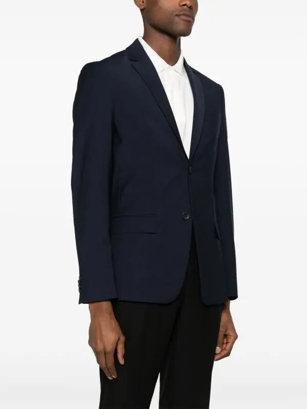 Calvin Klein Twill-weave Single-breasted Blazer
