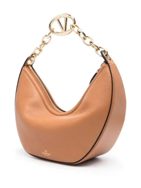 Valentino Garavani Small Vlogo Moon Hobo Bag