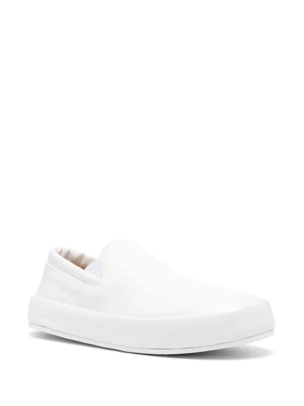 Marsèll Cassapelle Leather Sneakers - White
