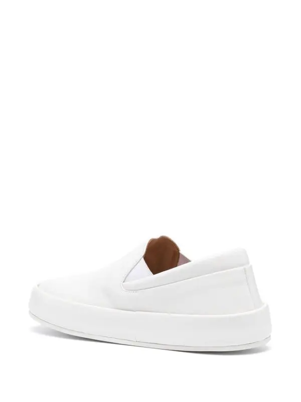 Marsèll Cassapelle Leather Sneakers - White
