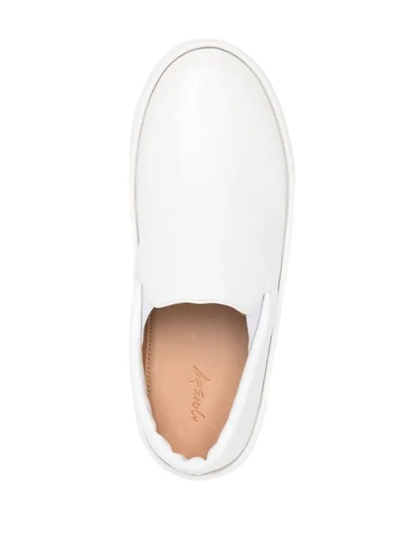 Marsèll Cassapelle Leather Sneakers - White