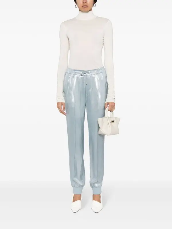Ralph Lauren Metallic Slim-cut Trousers