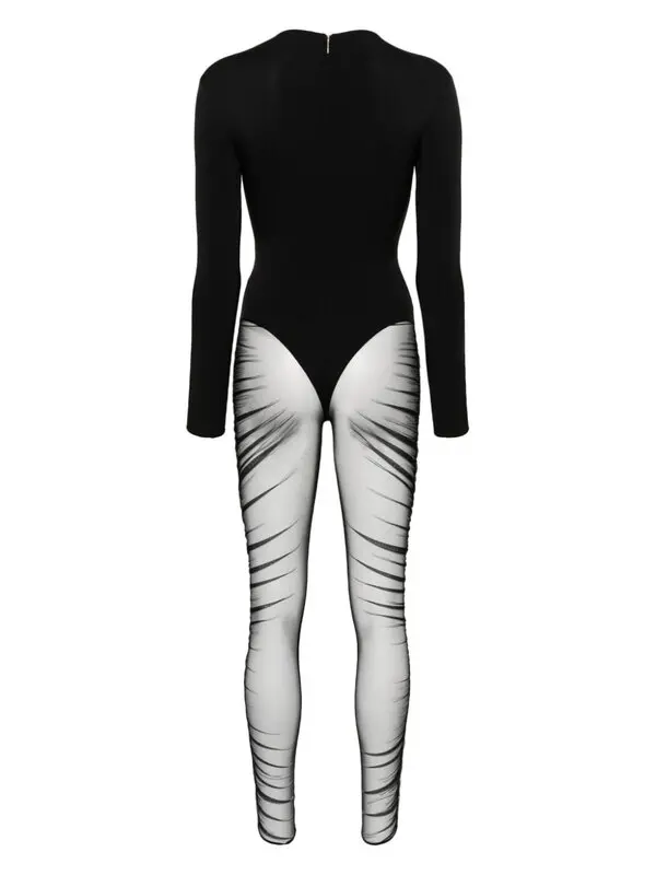 MAISON CLOSE Nuit Fauve Long-sleeve Jumpsuit