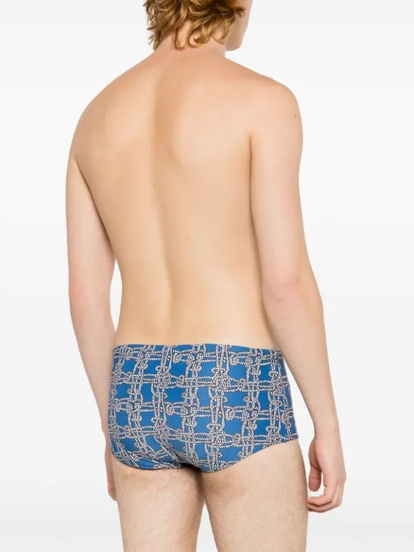 AMIR SLAMA Graphic-print Swimming Trunks