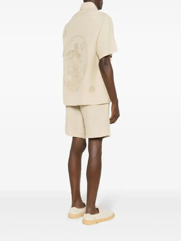 AMIR SLAMA Drawstring Bermuda Shorts