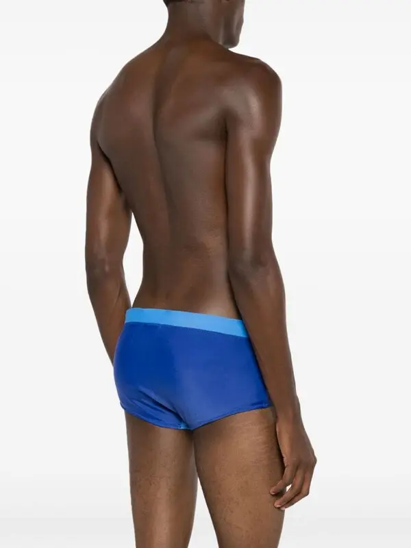 AMIR SLAMA Panelled Swim Shorts - Blue