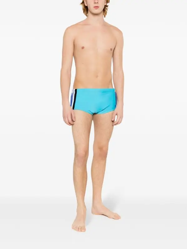 AMIR SLAMA Striped Swim Shorts