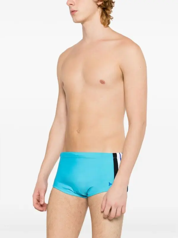 AMIR SLAMA Striped Swim Shorts
