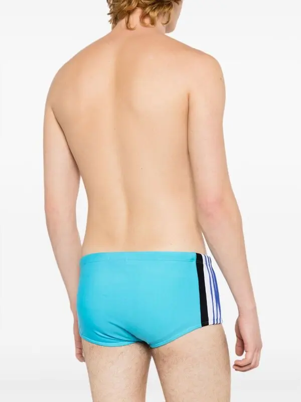 AMIR SLAMA Striped Swim Shorts