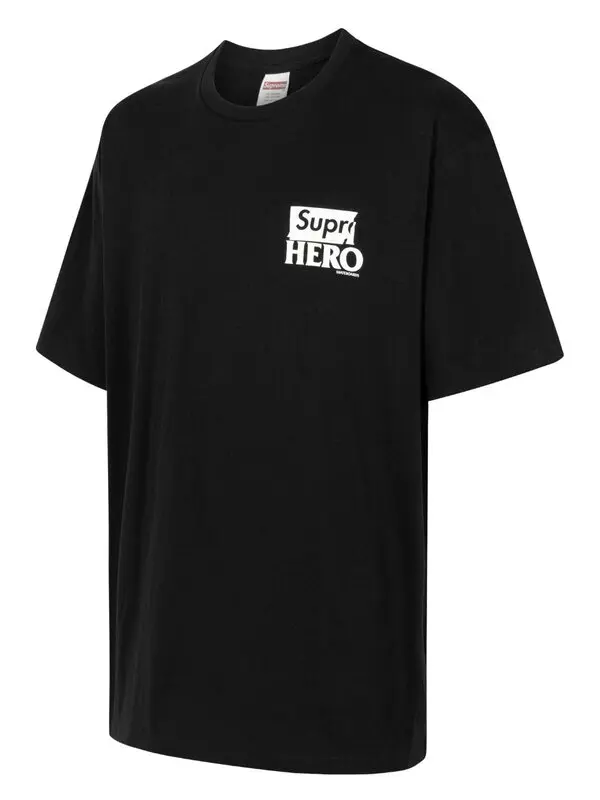 Supreme X Antihero Dog Cotton T-shirt - Black