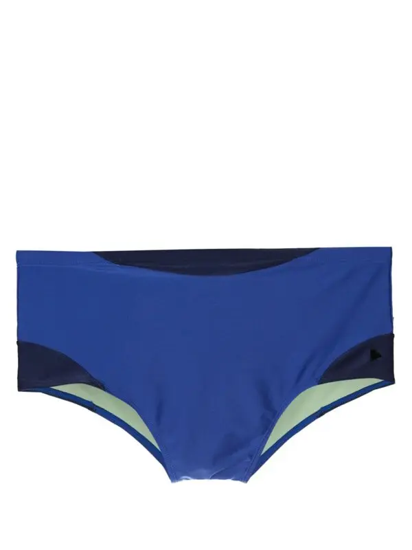 AMIR SLAMA Panelled Swim Shorts - Blue