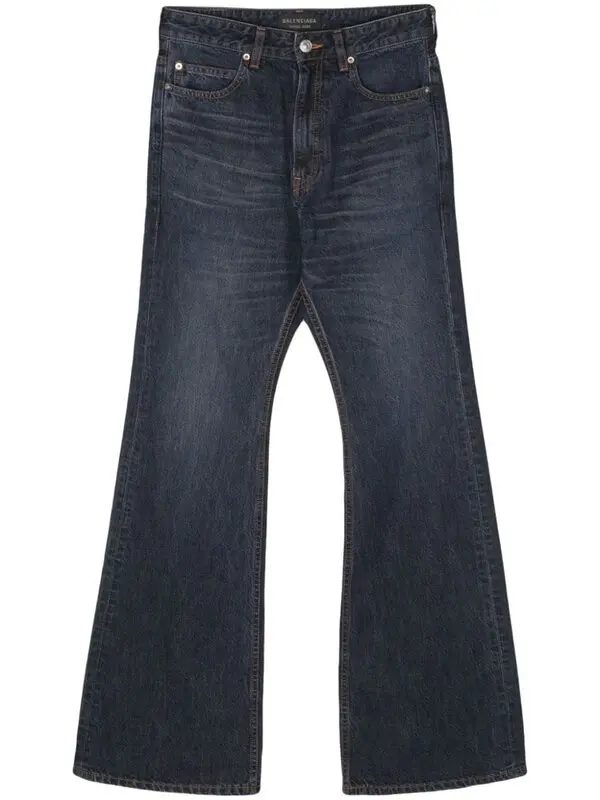 Balenciaga High-waisted Bootcut Jeans