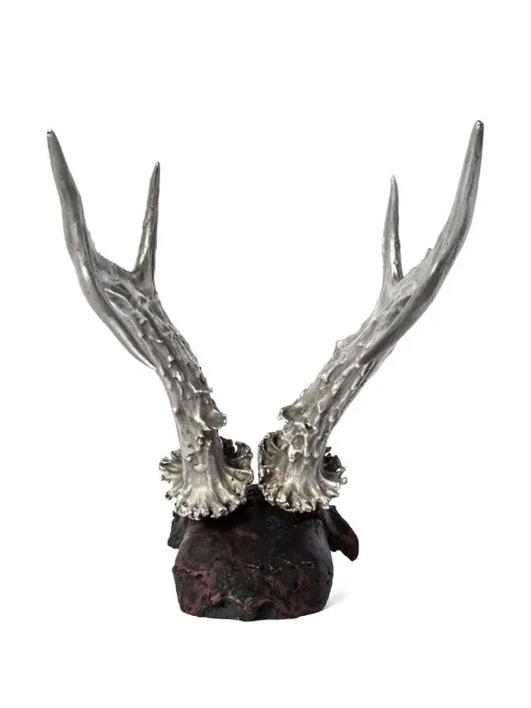 PARTS OF FOUR Double Horns Skull Decorative Object