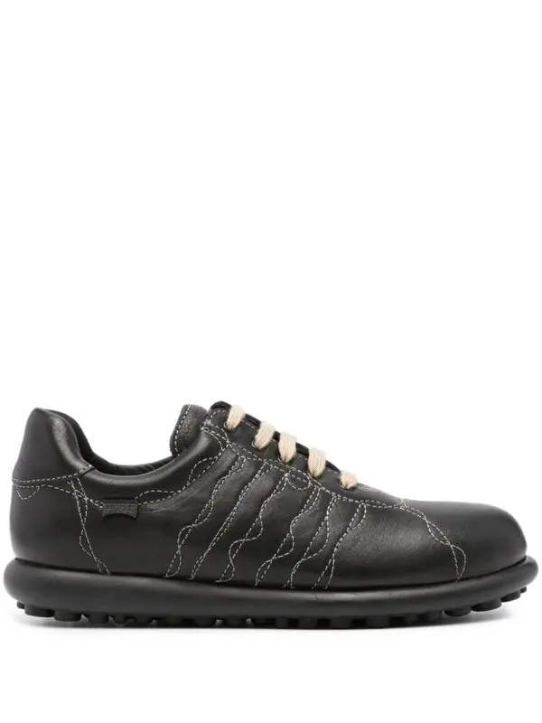 Camper Pelotas Ariel Leather Sneakers - Black