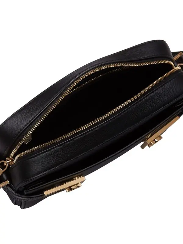 FERRAGAMO Gancini Buckle Shoulder Bag